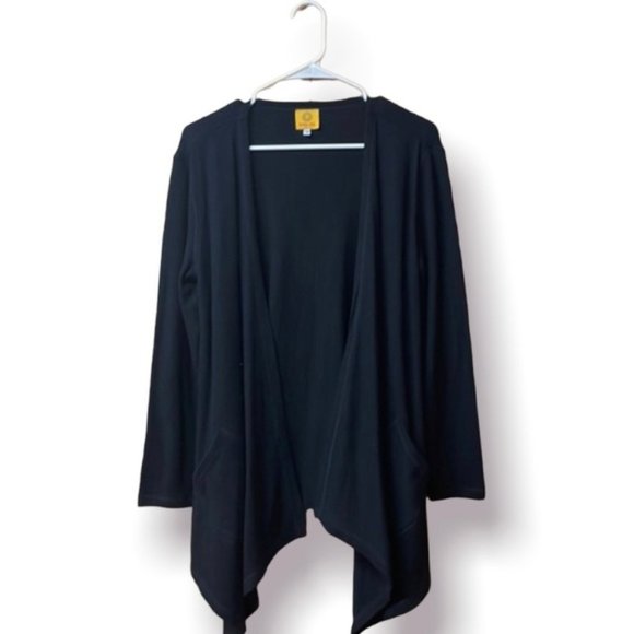 Sweaters | Ruby Rd Womens Long Sleeve Black Cardigan Sweater | Poshmark